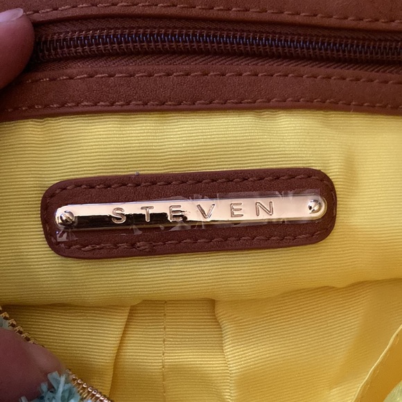 Steve Madden | Bags | Steve Madden Jsria Straw Wallet Green Yellow And ...